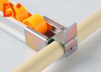 China Assemble Line Roller Track Hardware Colorful Metal Roller Track Connector for sale