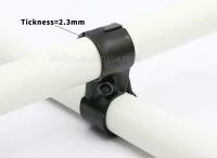 China Hot Sale HJ-6 Connector For 28mm Iron Metal Lean Pipe Connector For Rack System for sale