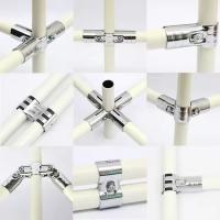 China High Quality Sturdy Construction Pipe Rack Lean Tube Metal Joint for sale