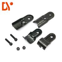China Electrophoresis Black Metal Pipe Connectors , Female Pipe Joint System for sale