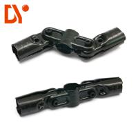 China Professional Stainless Metal Pipe Connectors Black Color Anti Corrossion for sale