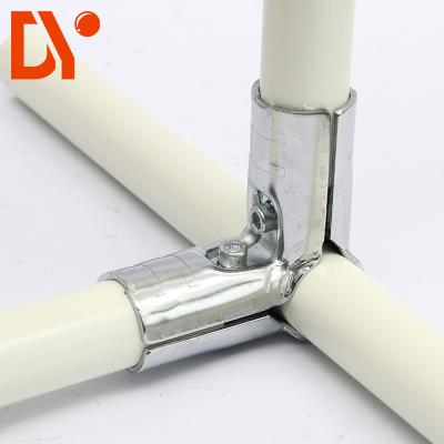China Anti - Rust Lean Tube Connector 1.0mm Thickness 2 Phase For Various Pipe Systems for sale