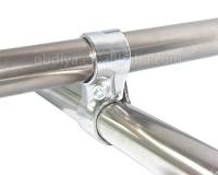 China Chromed Pipe Joint System Metal Material Small Size Simple Assemble OEM for sale