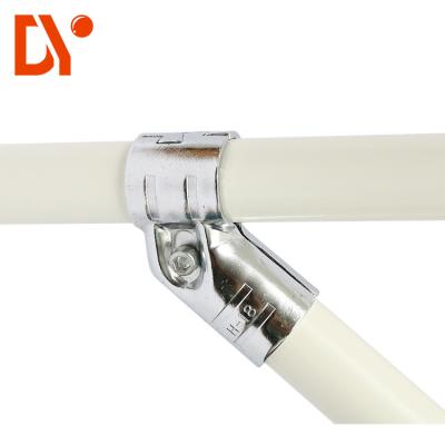 China Simple Design Lean Tube Connector Glossy Surface For Storage Shelves for sale