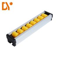 China Galvanized Heavy Duty Roller Track , Small Roller Track  For Gravity Flow Rack for sale
