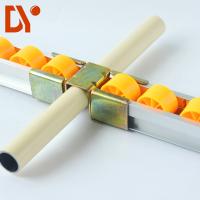 China Lean Pipe Plastic Roller Track Extension Type Corrosion Resistance Custom Made for sale