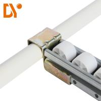 China Plastic Industrial Roller Track Anti Static White Color Customizable Size for sale