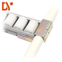 China Plastic Industrial Roller Track Anti Static White Color Customizable Size for sale