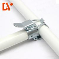 China Bright Coated Chrome Lean Tube Connector Corrosion Resistance Robust Design for sale