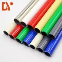China Round Lean Anti Static Pipe , Plastic Coated Pipe With Beautiful Apparence for sale
