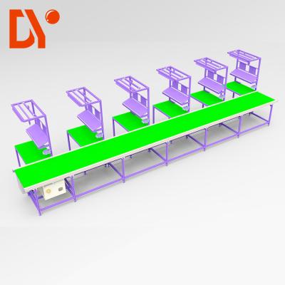 China Automated Flexible Lean Production Line With Double Face Fluent strip Belt for sale