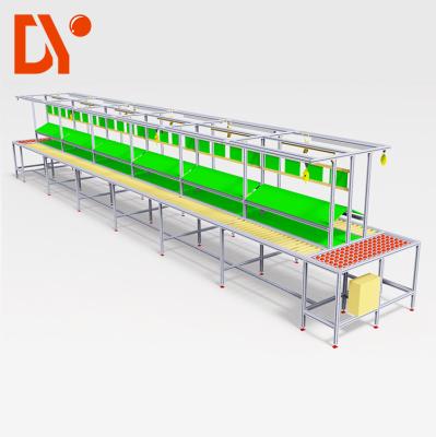 China Lean Pipe Flexible Production Line Custom Size Manuel Autonatic Type for sale