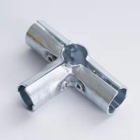 China Metal Pipe Joints Lean Tube Pipe Connector Fitting For 28mm for sale
