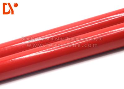 China Rust Proof Plastic Coated Steel Tube Round Shape Flexible Structure For Office Table for sale