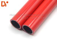 China Red Color Plastic Coated Pipe Anti Corrossion 28mm Diameter Long Service Life for sale