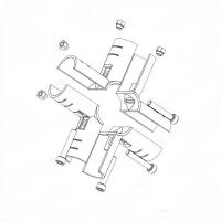 China Metal Fittings For Pipe Rack Systems Lean Tube Lean Pipes for sale