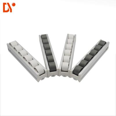 China DIYA Aluminium Alloy Roller Track Good Strengthen Sheet Metal Track Roller for sale