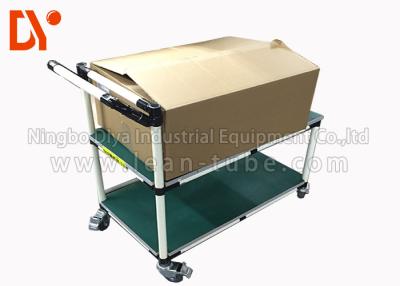 China Hand Pushed Tote Cart Aluminium Profile Cold Welded Pipe 28mm Diameter for sale
