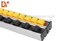 China Extension Type Aluminium Roller Track White Color For Industrial Storage for sale