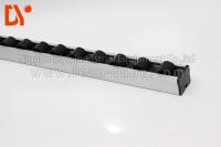 China Extension Type Aluminium Roller Track White Color For Industrial Storage for sale
