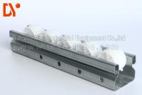 China Tool Storage Cart Plastic Roller Track 4 Meters Length Multi Color Lightweight for sale