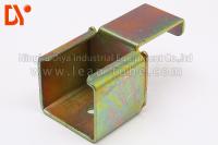 China Small Size Alloyed Sheet Metal Connectors Between Roller Track And Lean Pipe for sale
