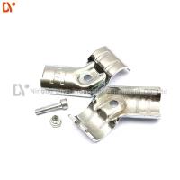China Flexible Lean Tube Connector Coated Metal Joint Lean Pipe Fittings for sale