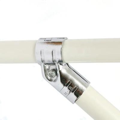 China Flexible Lean Tube Connector Coated Metal Joint Lean Pipe Fittings for sale