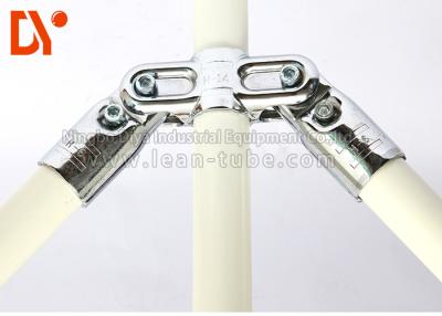 China Pipe Rack Lean Tube Connector Metal Material 2.0mm Thickness For Trolley for sale