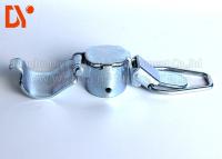 China Black Color Pipe Clamp Clip Metal / Plastic Material ISO9001 Certification for sale
