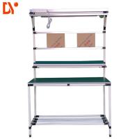 China Anti-static workbench Easy Assembly lean pipe tube for Factory product assembly for sale