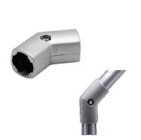 China High Quality Aluminium  Joint Connector for 28mm lean pipe for sale