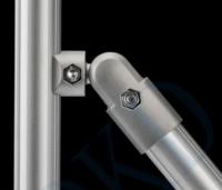 China Hot Selling 180 Degree Fixed Inner Joint for Aluminium Pipe /Tube for sale