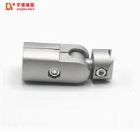 China Free Aluminum Pipe Connector with Screw for Roller Track System for sale