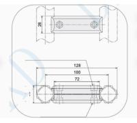 China Aluminum lean Pipe Connector for Lean tube System for sale