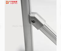 China 45 Degree Outer Type Aluminum lean Tube Connector for pipe System for sale