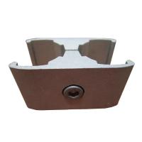 China Parallel Holder OD28mm Aluminum Lean Pipe Connector for sale