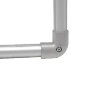 China DYJ28-A15 90 Degree Elbow Third Generation Aluminum Alloy Lean Pipe Joint Connector for sale