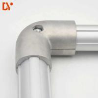 China DYJ28-A15 90 Degree Elbow Third Generation Aluminum Alloy Lean Pipe Joint Connector for sale