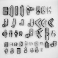 China Aluminium Lean Pipes Tubes Connectors Joints Flexible Elbow Pipe Fittings for sale