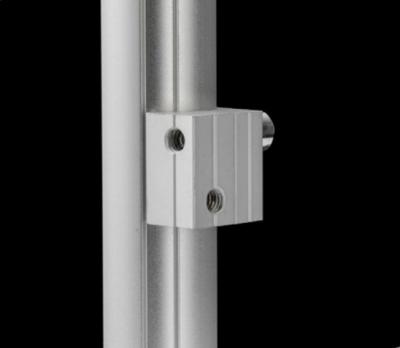 China Quality Certified Fastener Karakuri Pipe Rack OD28 Aluminum Tube Profile Connector for sale
