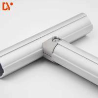 China OD28mm aluminum lean pipe Connector for pipe system for sale
