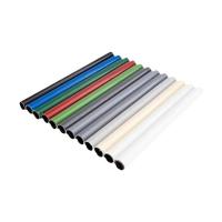 China H2808 Diameter 28mm colourful PE Coated kaizen steel lean pipe for Flexible assembly worktable for sale