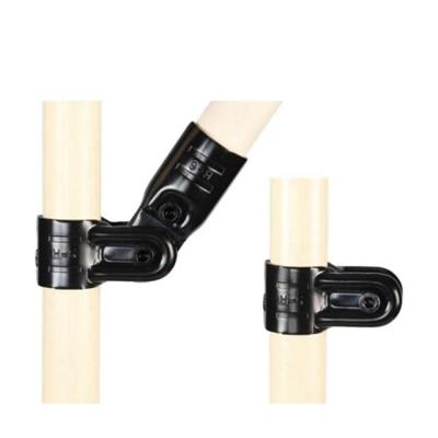 China Customization Lean Tube Connector 45 Degree Angle Metal Joint Fittings for Pipe System HJ-7 for sale