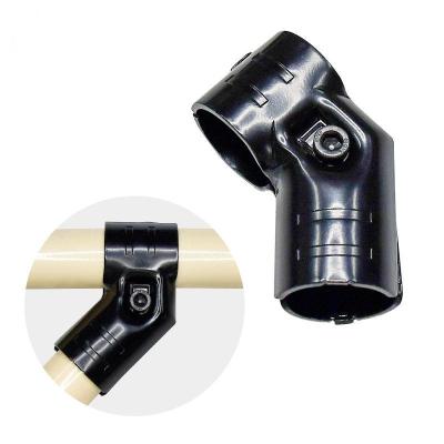 China HJ-9 Powder Coated 28mm Lean Pipe Connector For Industrial Carts for sale