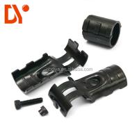 China HJ-10 Factory Specialized Customize Pipe Fitting Lean Tube Connector Metal Single Metal Joint for Pipe Rack for sale