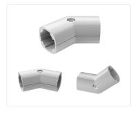 China DYJ28-A03 Third Generation Lean Tube Frame High-quality Aluminum Tube 135 ° External Joint Fixing Parts for sale