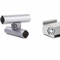 China DYJ28-A06 Industrial Aluminum Lean Tube Connector Aluminum Alloy Pipe Lean Manufacturing Line with Efficient Joint for sale