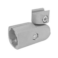 China DYJ28-A07B Supplier Aluminum Tube Connector External Type 90 ° External Joint Lean Tube Connector Fastener for sale