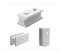 China DYJ28-A08 Parallel Extension Joint Material Handling Improvement Lean Pipe Joint Aluminum Profile Corner Joint for sale